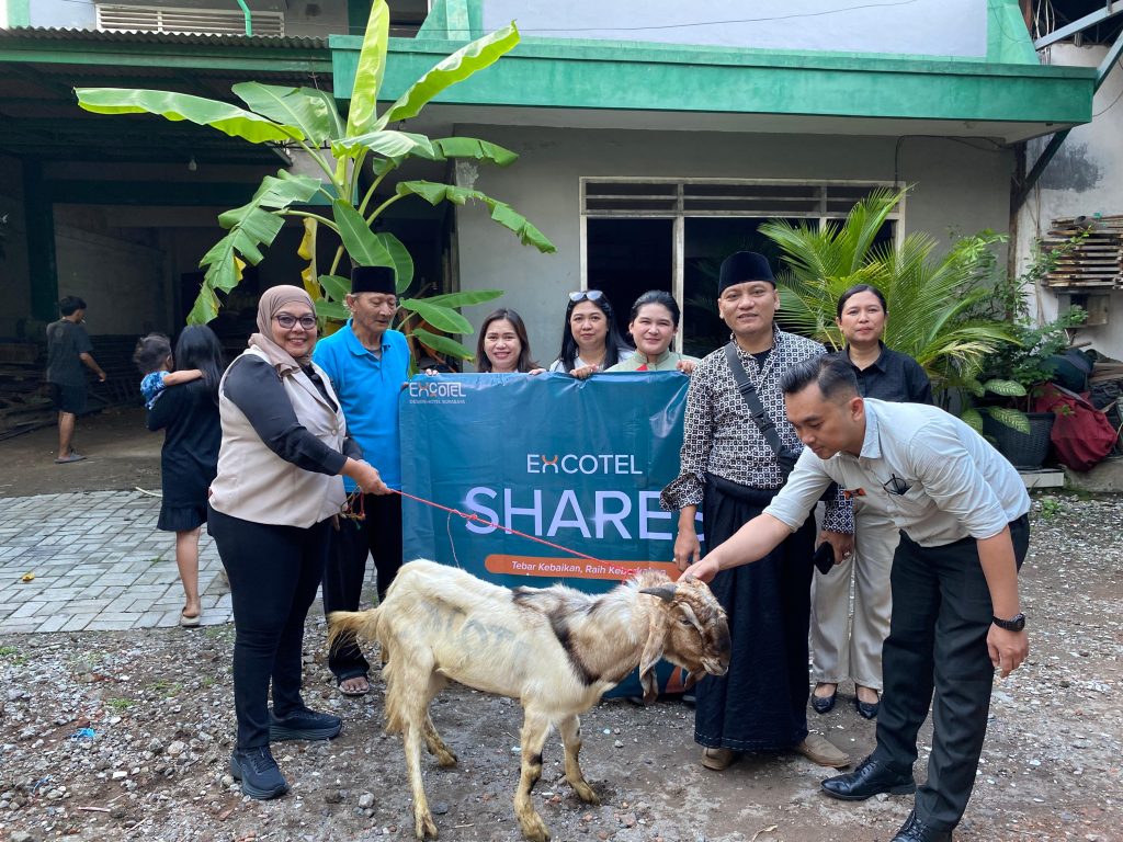 EXCOTEL Design Hotel Surabaya Serahkan Kambing sebagai Bentuk CSR di ...